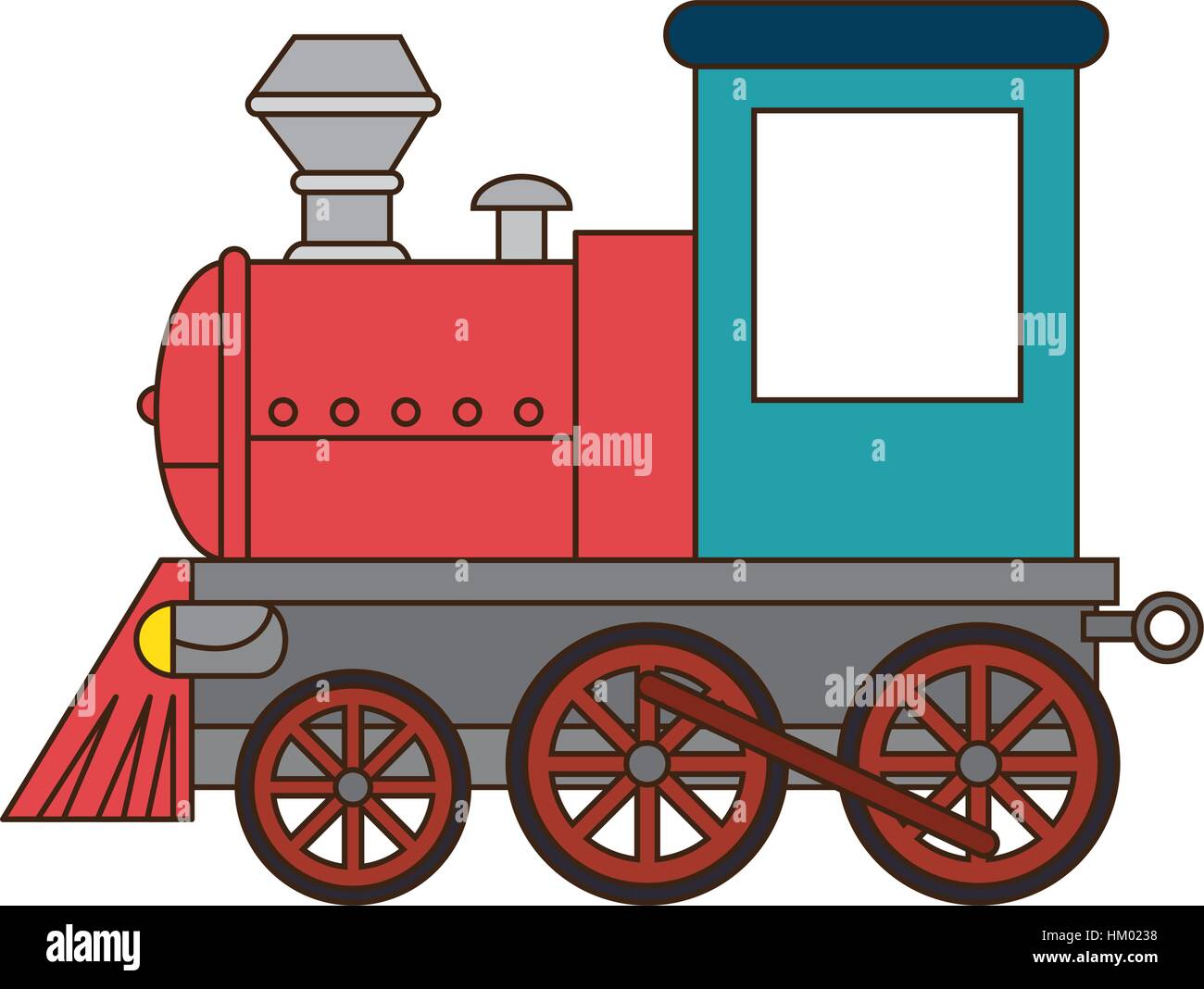 train vehicle isolated icon vector illustration design Stock Vector ...