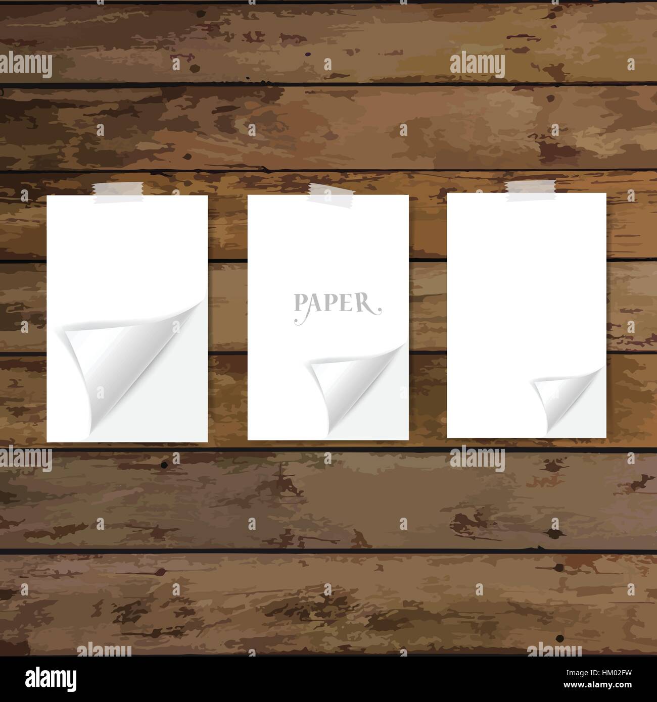 Paper Corner Folds. Vector illustration Stock Vector Image & Art - Alamy