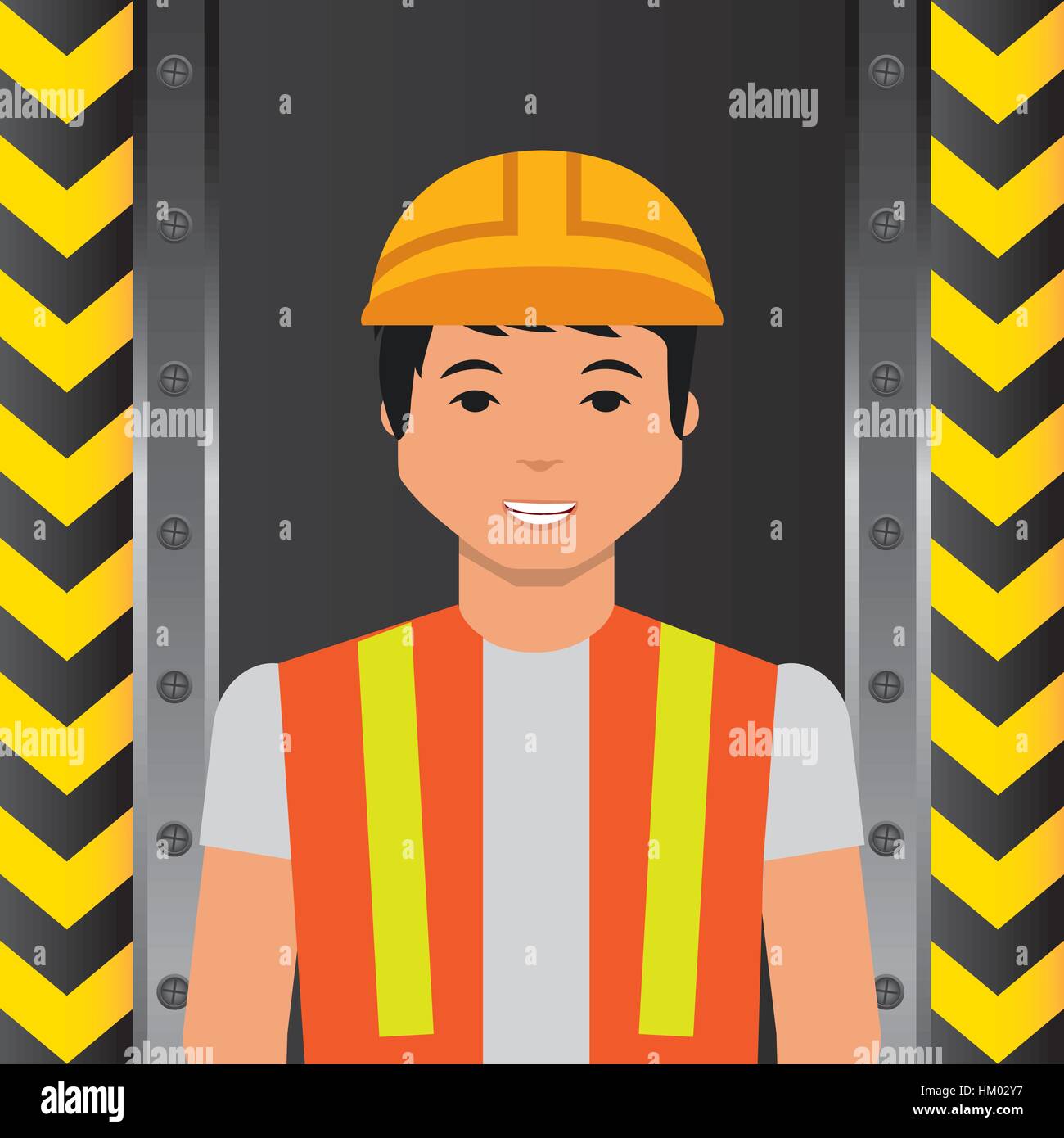 construction worker cartoon. under construction concept. colorful ...
