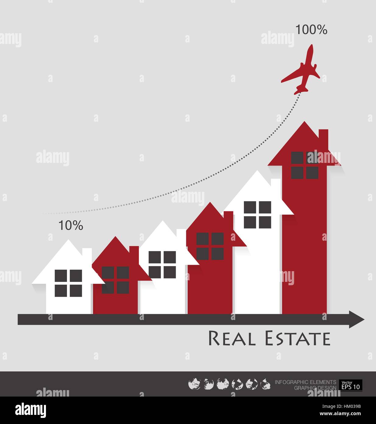 Real Estate House. Vector illustration Stock Vector Image & Art - Alamy