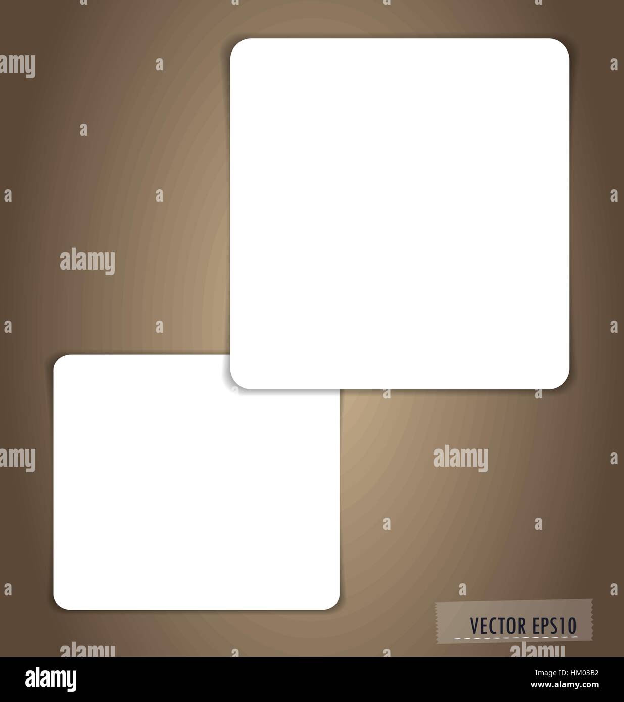 Note papers, ready for your message. Vector illustration Stock Vector ...