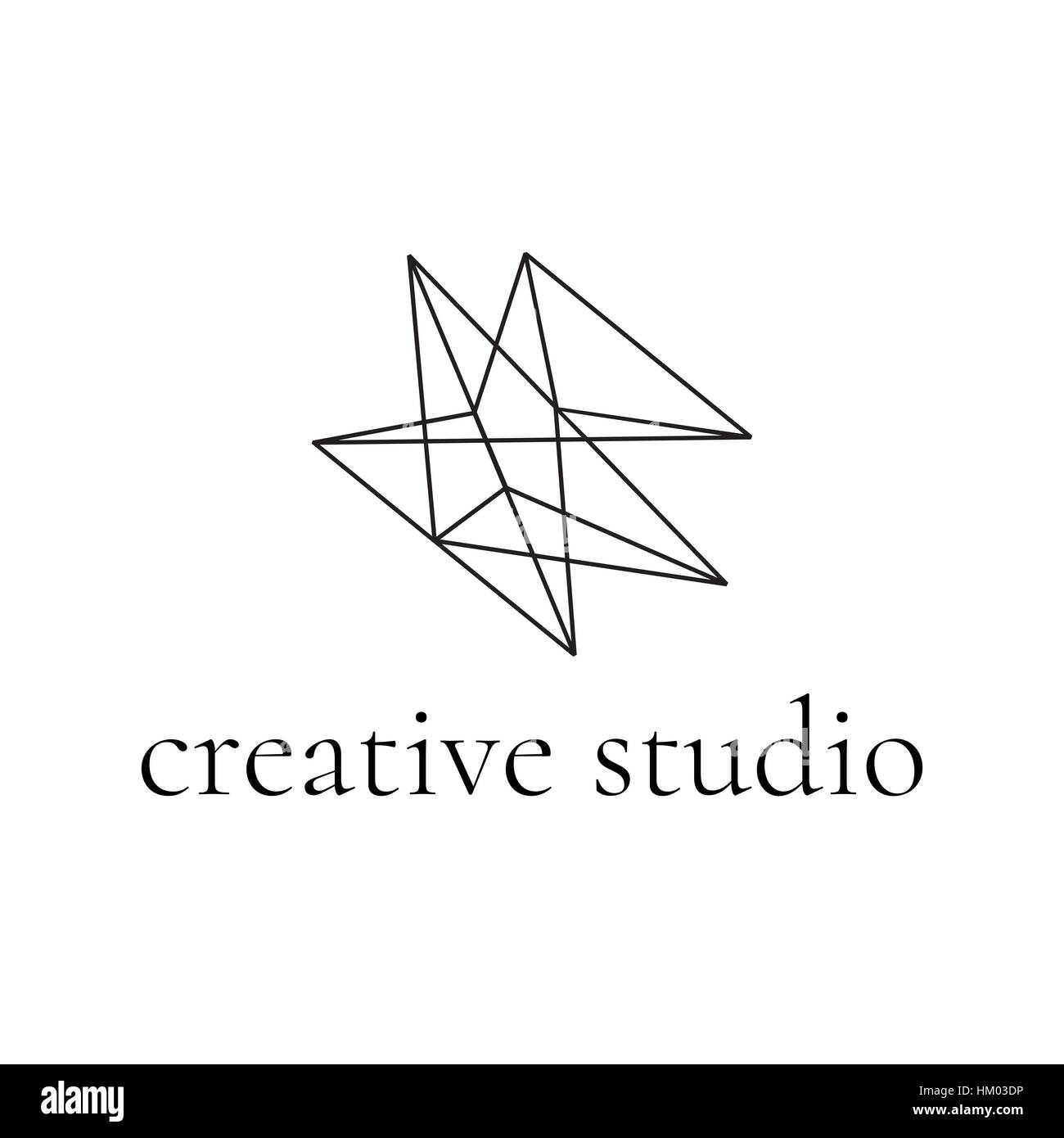 Geometry and perspective Stock Vector Images - Alamy