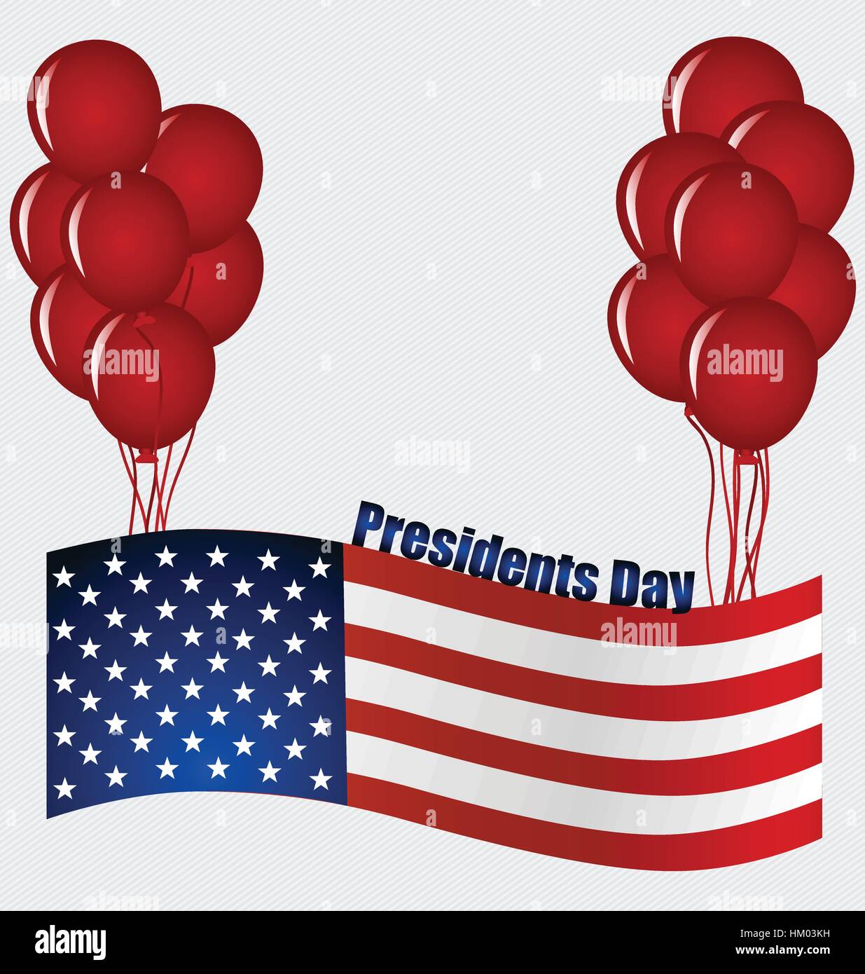 Happy Presidents Day. Presidents day banner illustration design with ...
