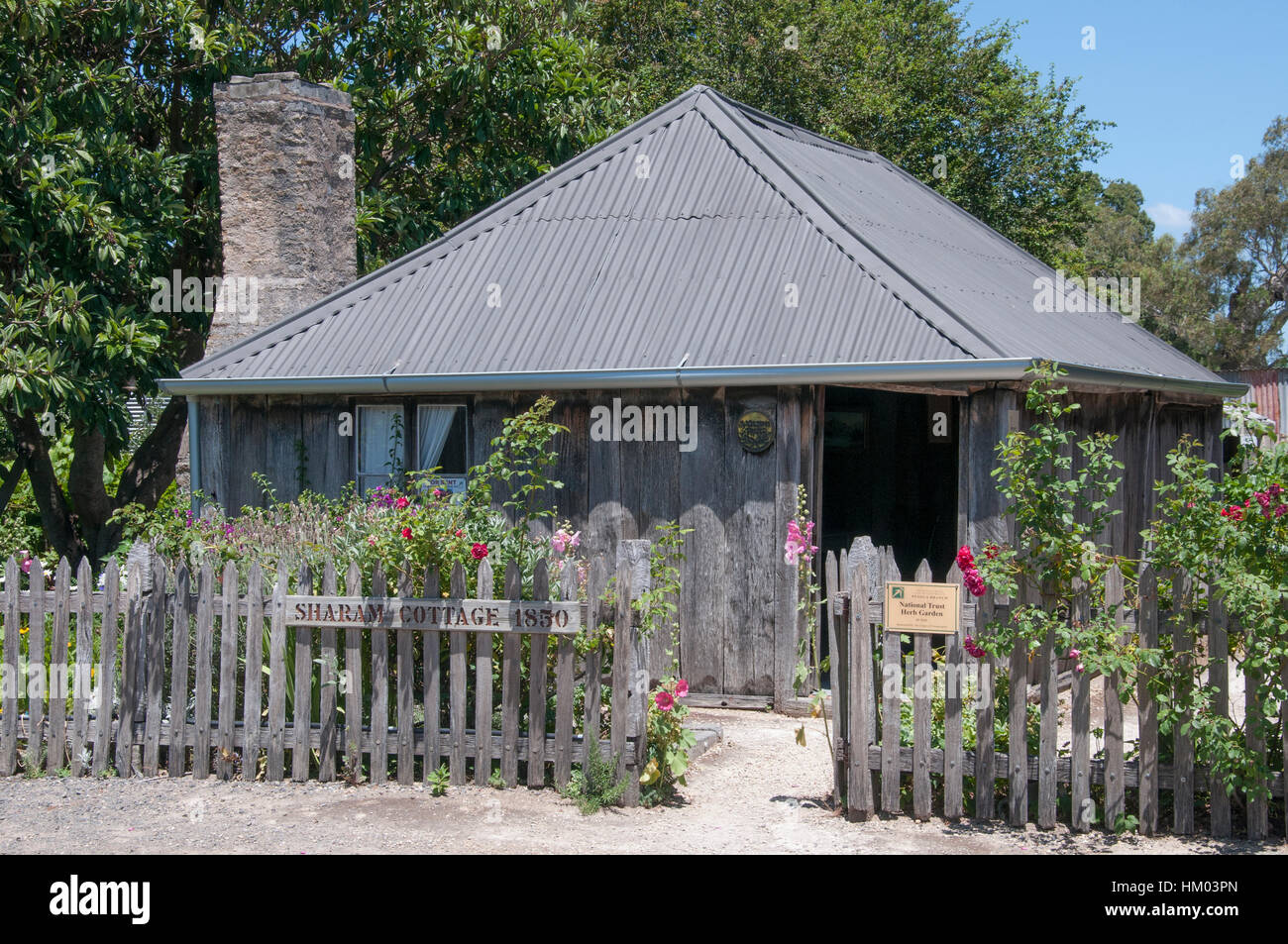 Sharam family pioneer cottages in Petticoat Lane, Penola, South ...