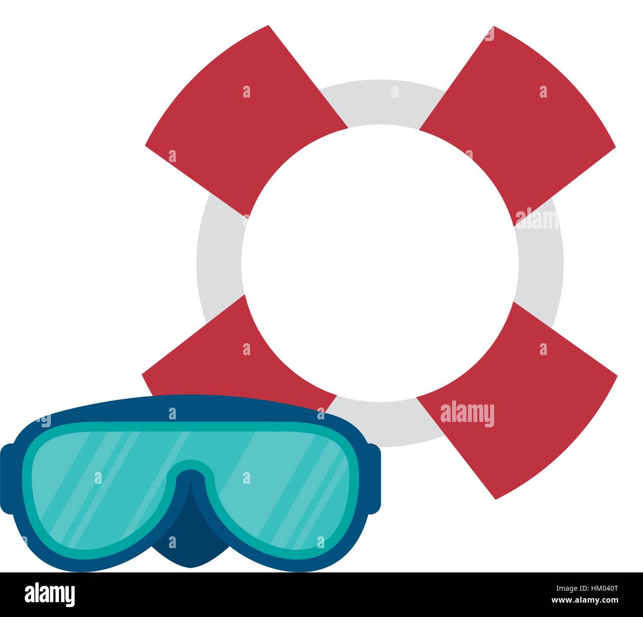 float lifeguard isolated icon vector illustration design Stock Vector ...
