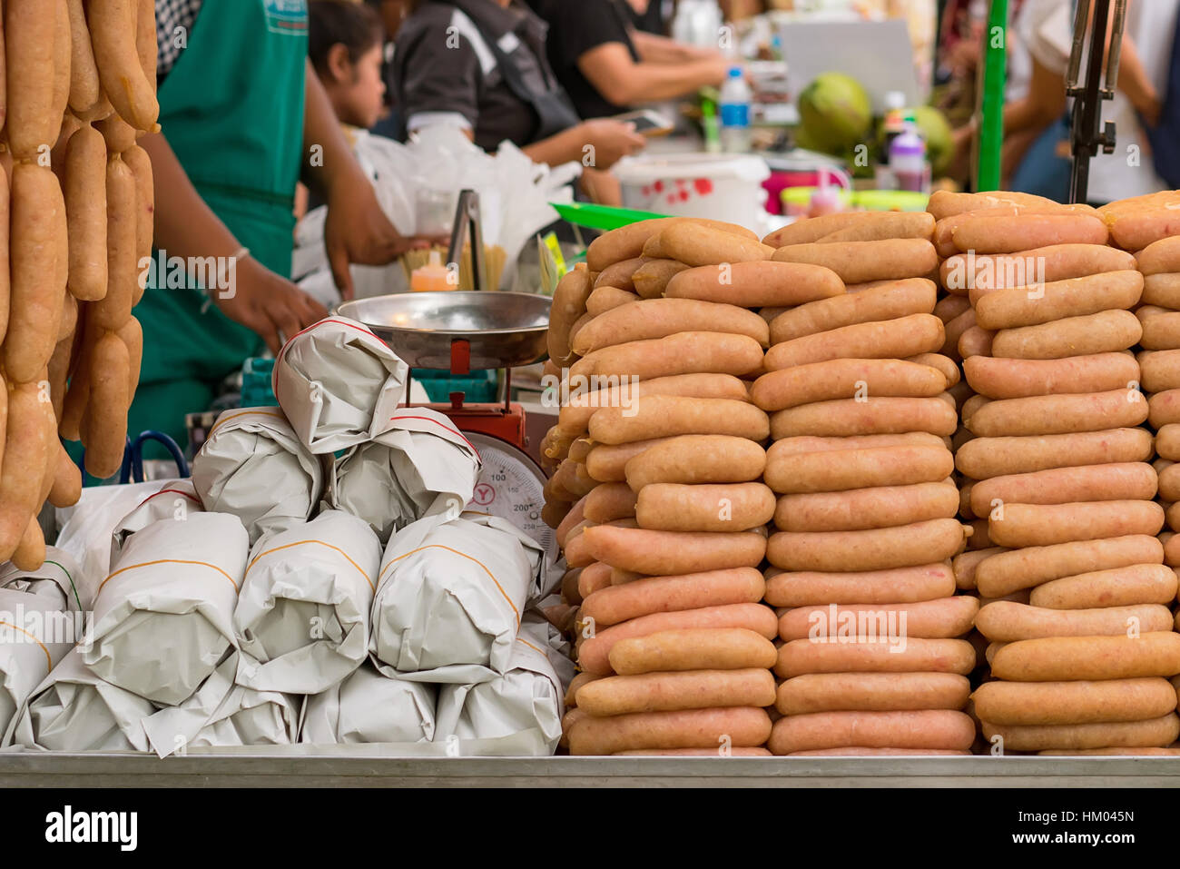 Indian meat market hi-res stock photography and images - Alamy