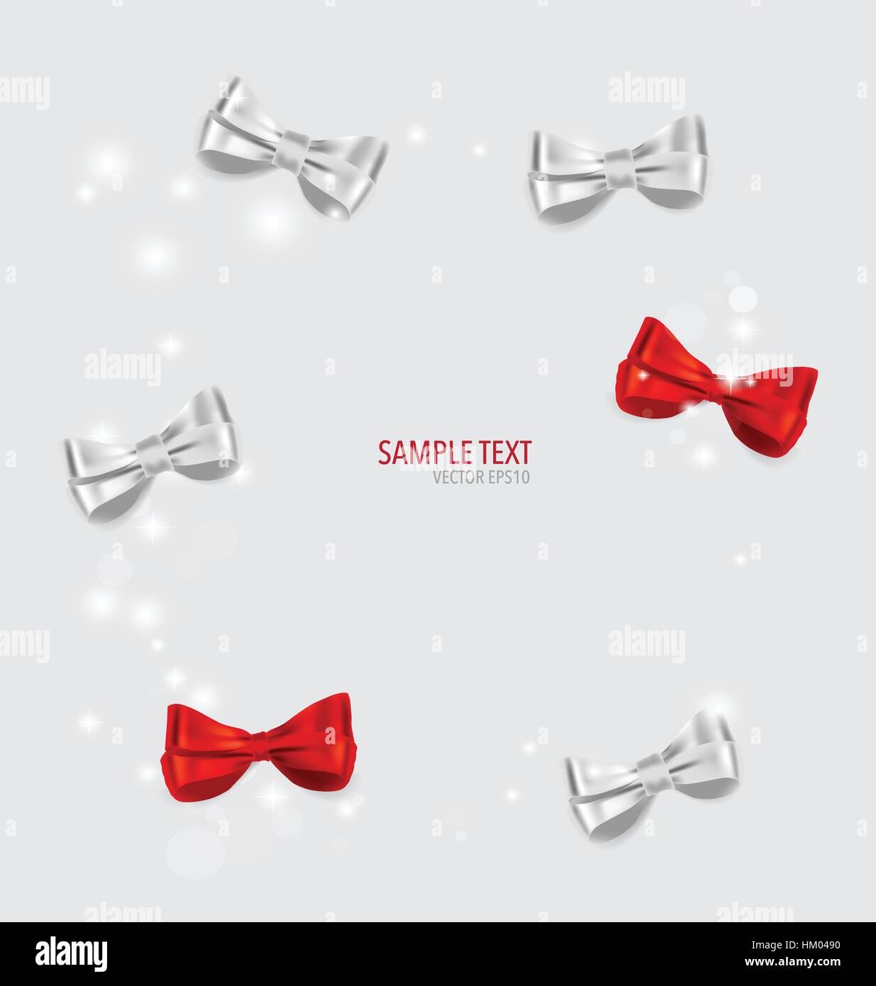 Gift bow. Vector illustration Stock Vector Image & Art - Alamy