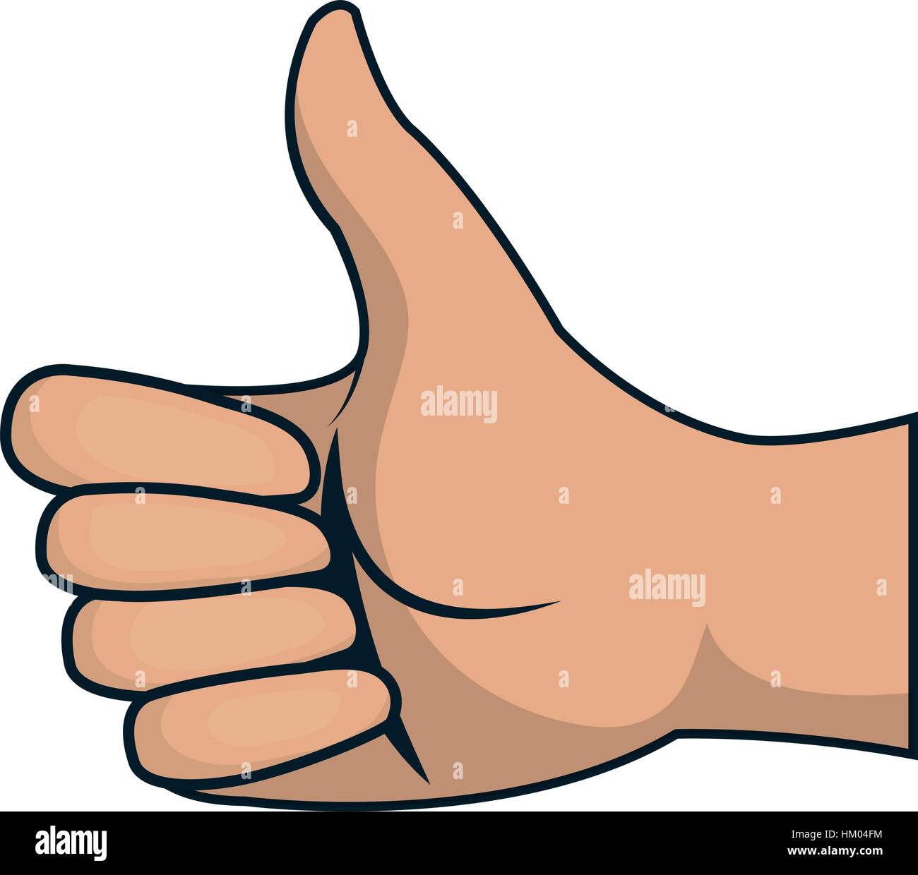 hand human like isolated icon vector illustration design Stock Vector ...