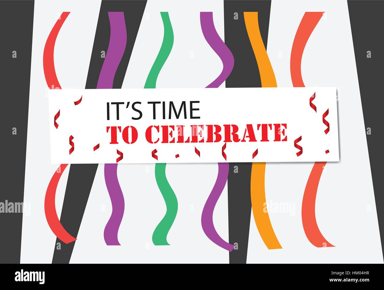 Year end gift vector vectors hi-res stock photography and images - Alamy