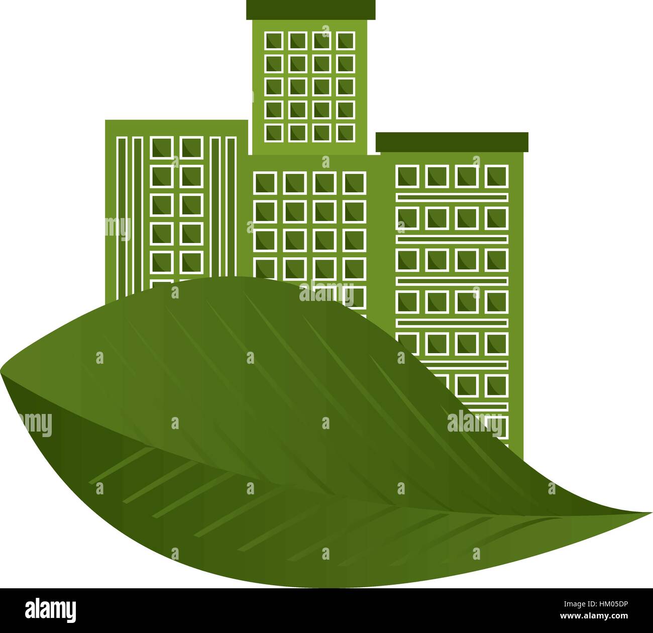 green city ecology buildings vector illustration design Stock Vector ...