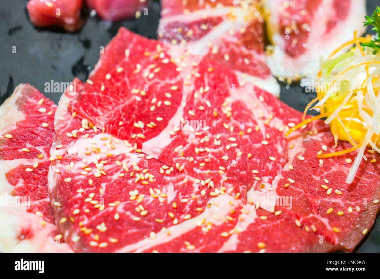 Uncooked raw fresh beef Stock Photo - Alamy