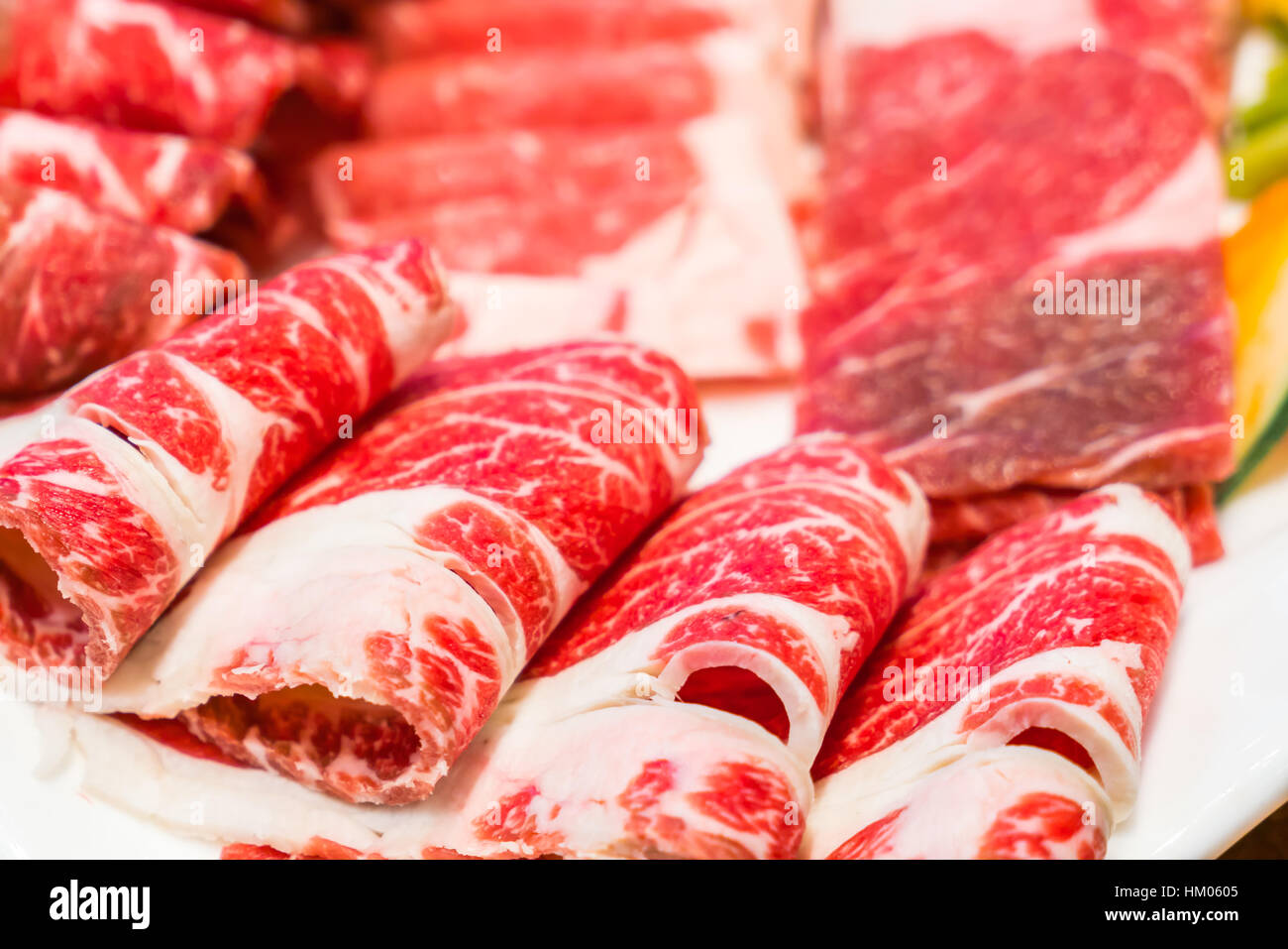 Uncooked raw fresh beef Stock Photo - Alamy