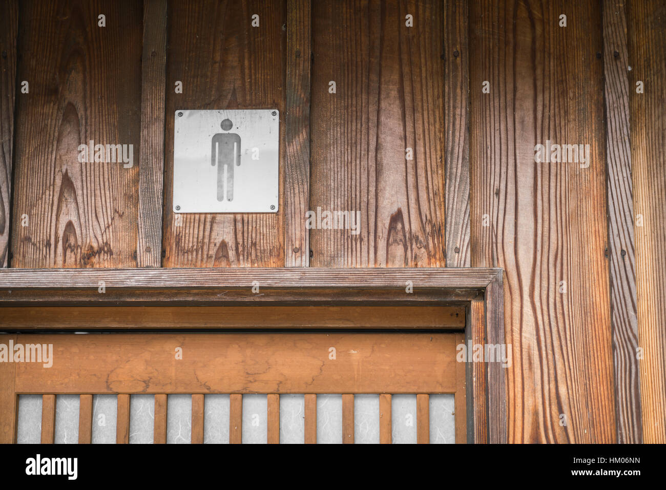Man toilet sign Stock Photo - Alamy