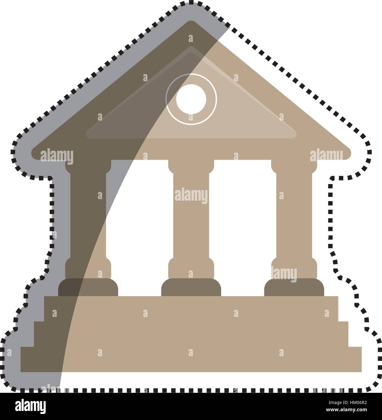 University building symbol icon vector illustration graphic design ...