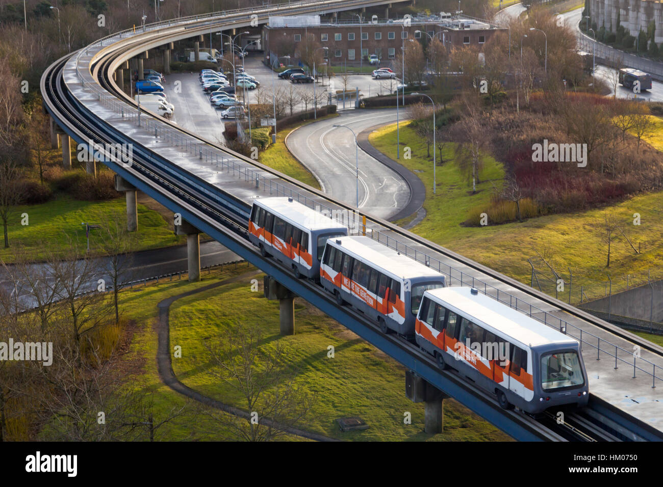Gatwick airport shuttle train hi-res stock photography and images - Alamy