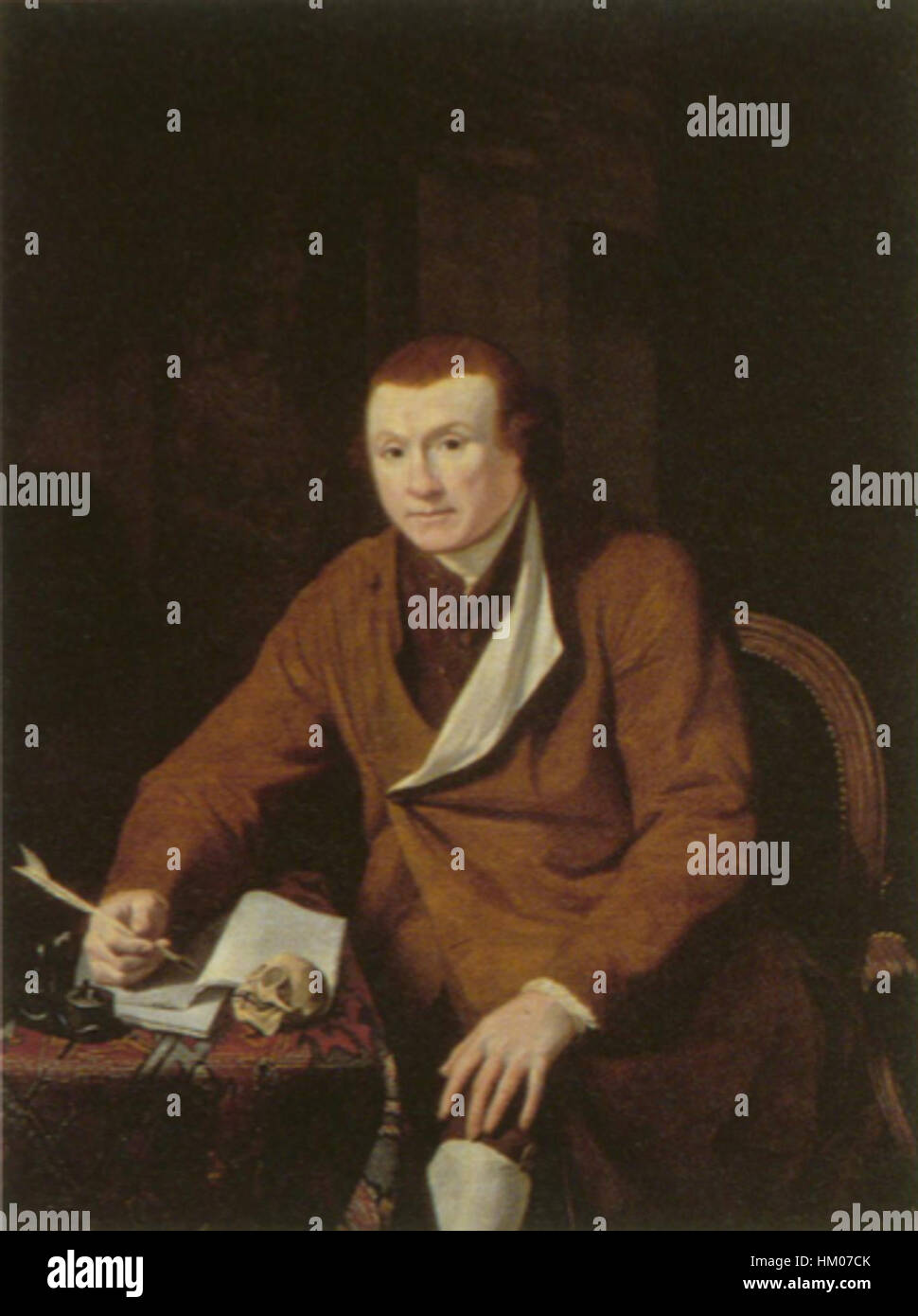 This portrait by Robert Home, dating to around 1770, depicts John ...
