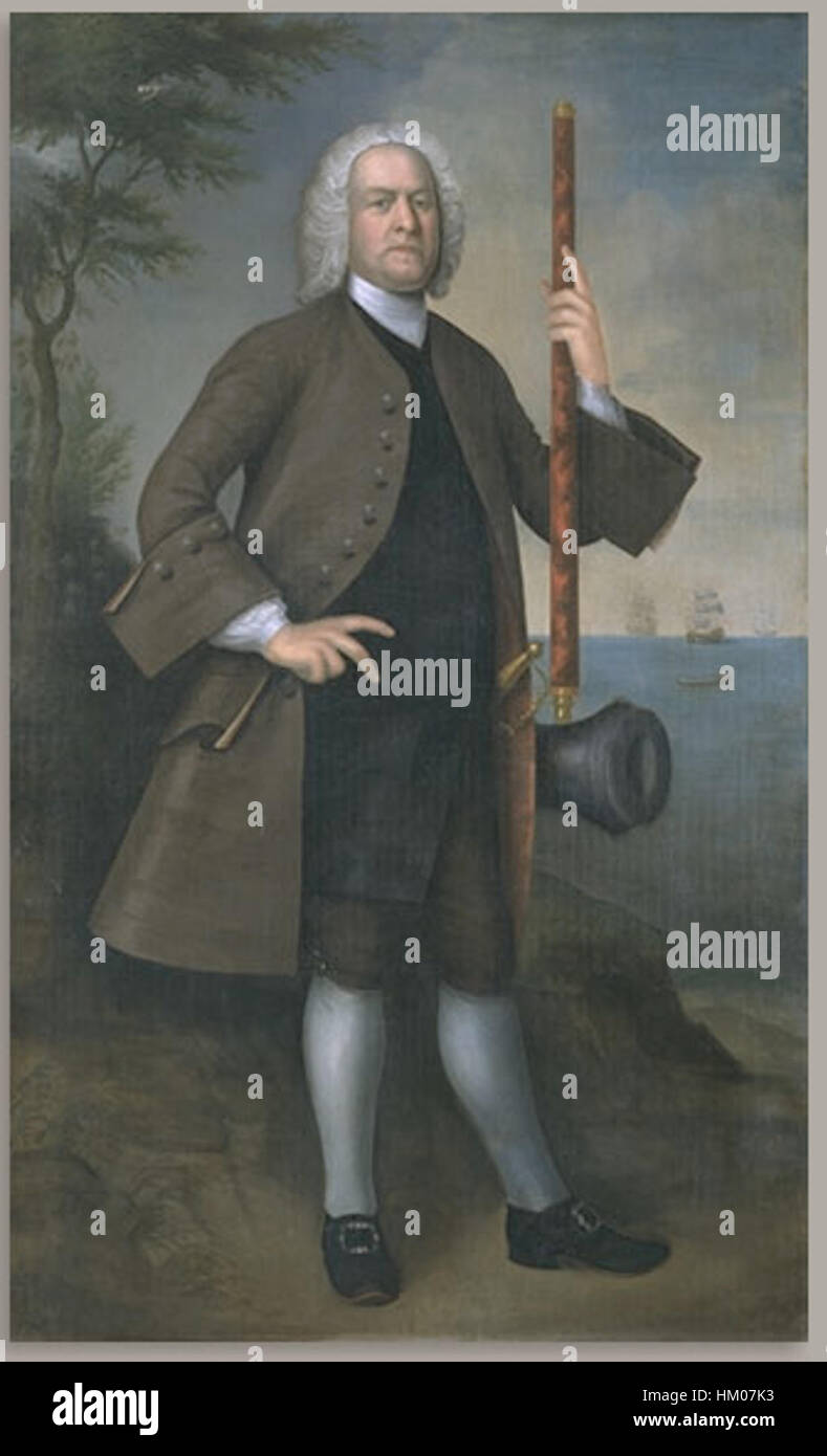 *John Larrabee ca. 1750* by Joseph Badger is a portrait of John ...