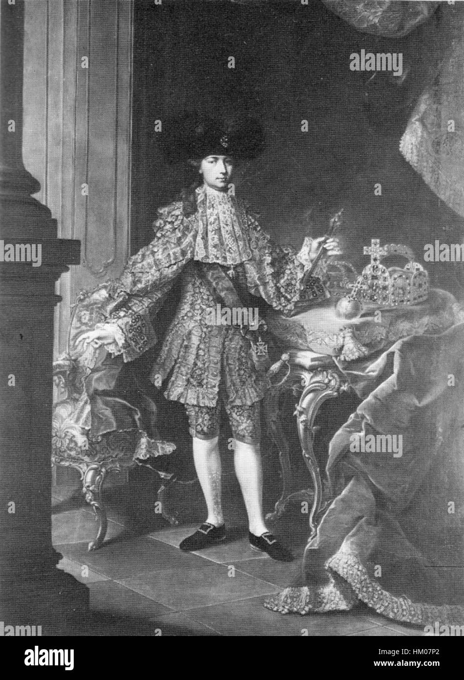 *Joseph 1765* is a historical painting created in 1765, depicting a ...