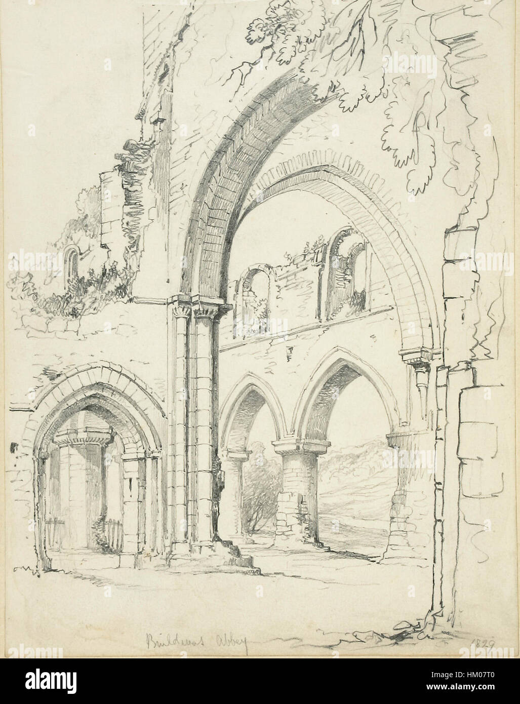 This sketch from the Lines family sketchbook depicts the architectural ...