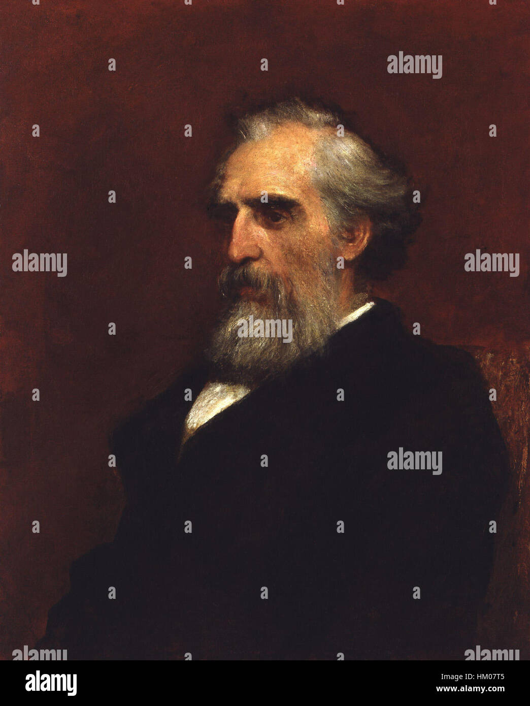 John Passmore Edwards by George Frederic Watts Stock Photo - Alamy