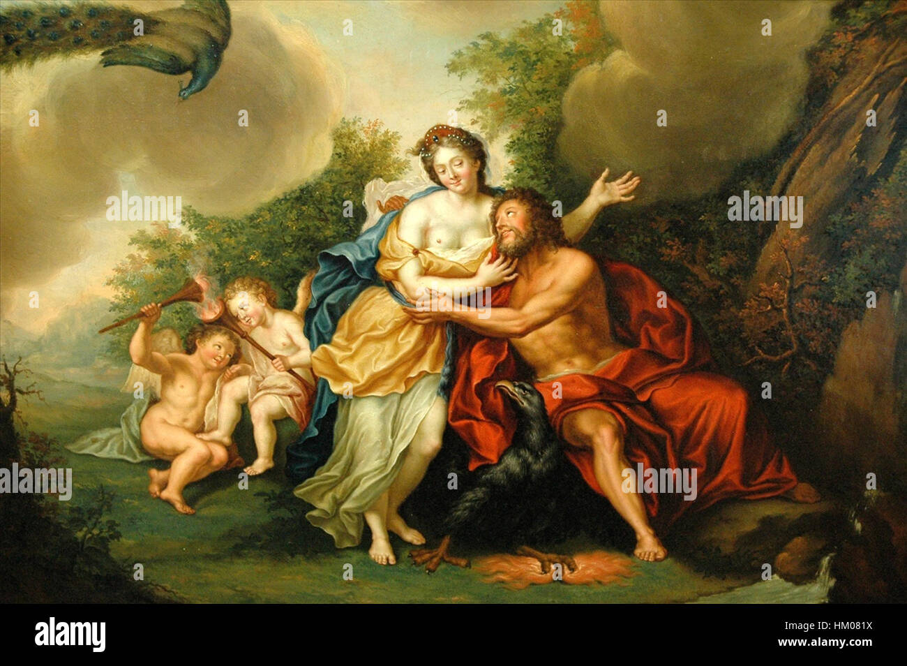 Frans Christoph Janneck's 'Jupiter and Juno' (v2) presents a classical ...