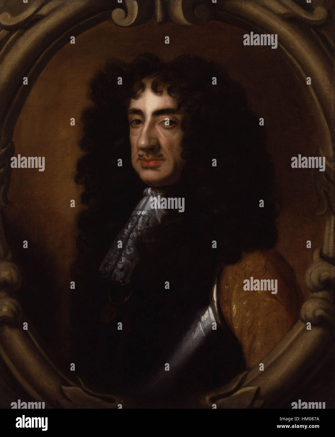 This 17th-century portrait by Sir Peter Lely depicts King Charles II ...