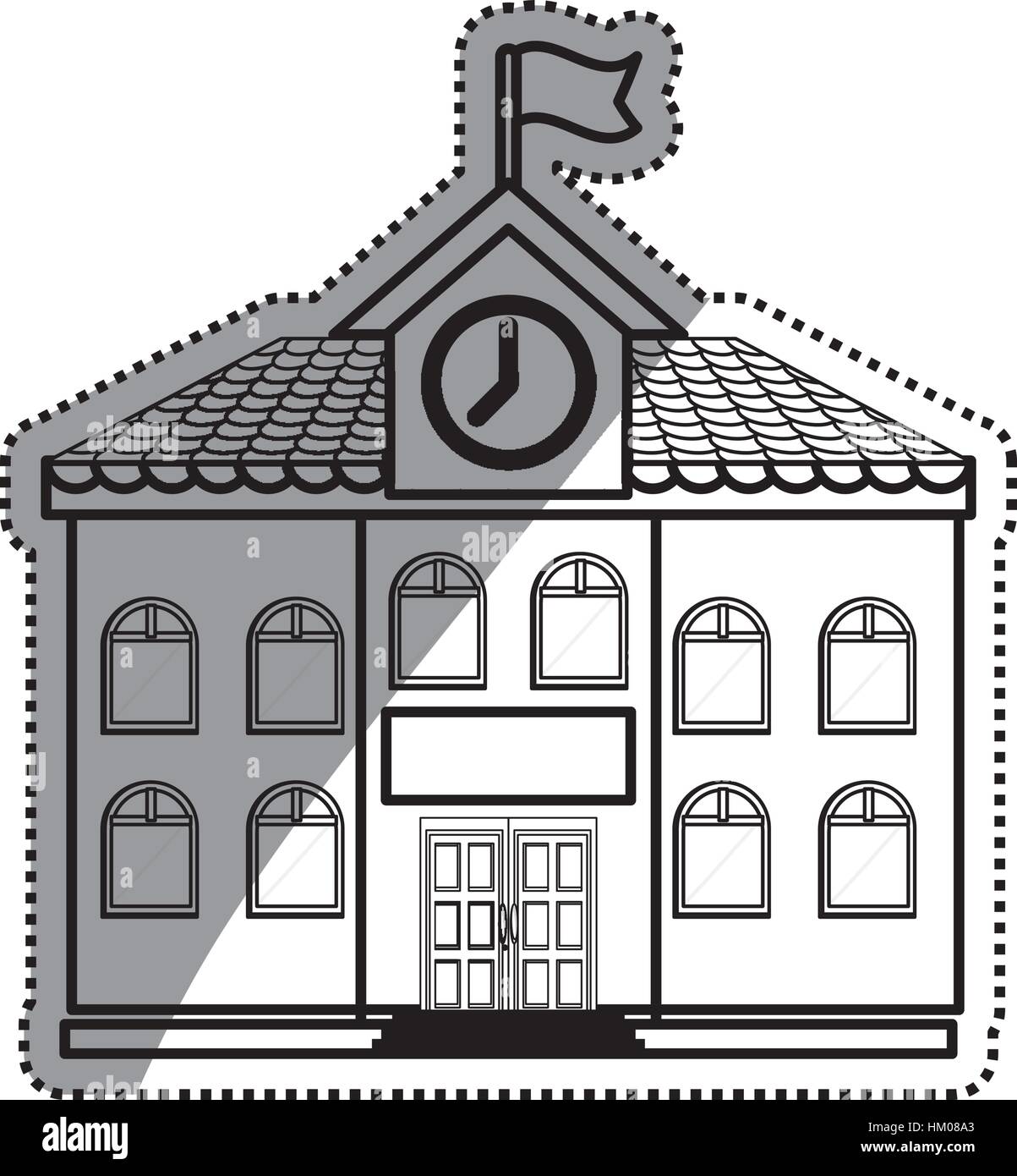 University building symbol icon vector illustration graphic design ...