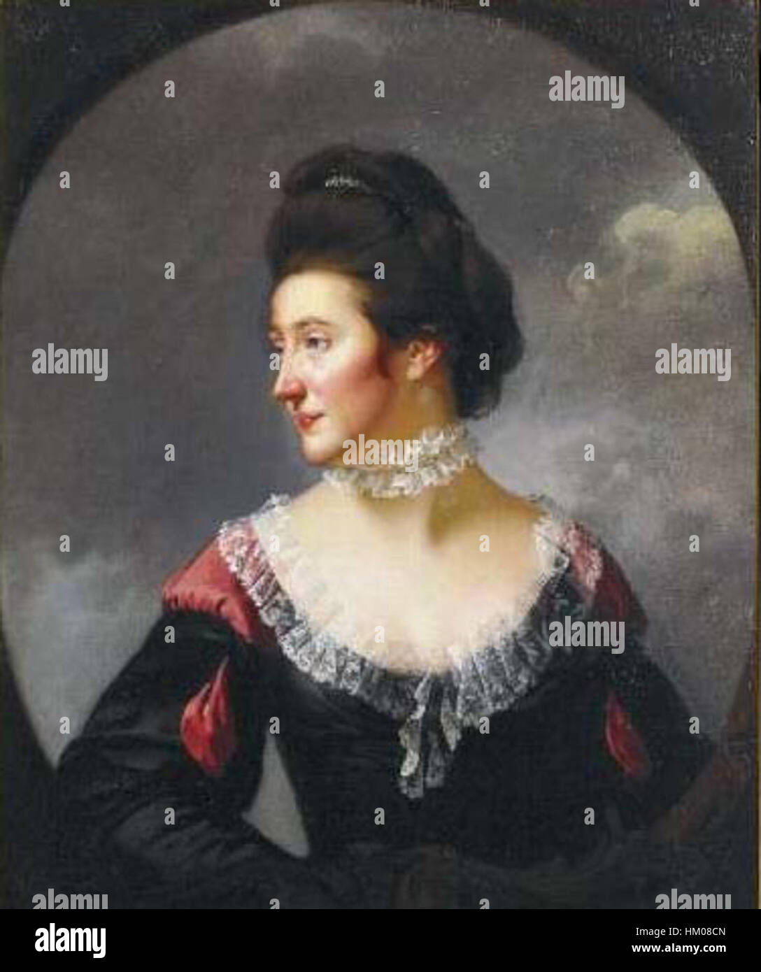 Joseph Wright of Derbyâ€™s portrait of Penelope Margaret Stafford, showcasing his mastery of ...