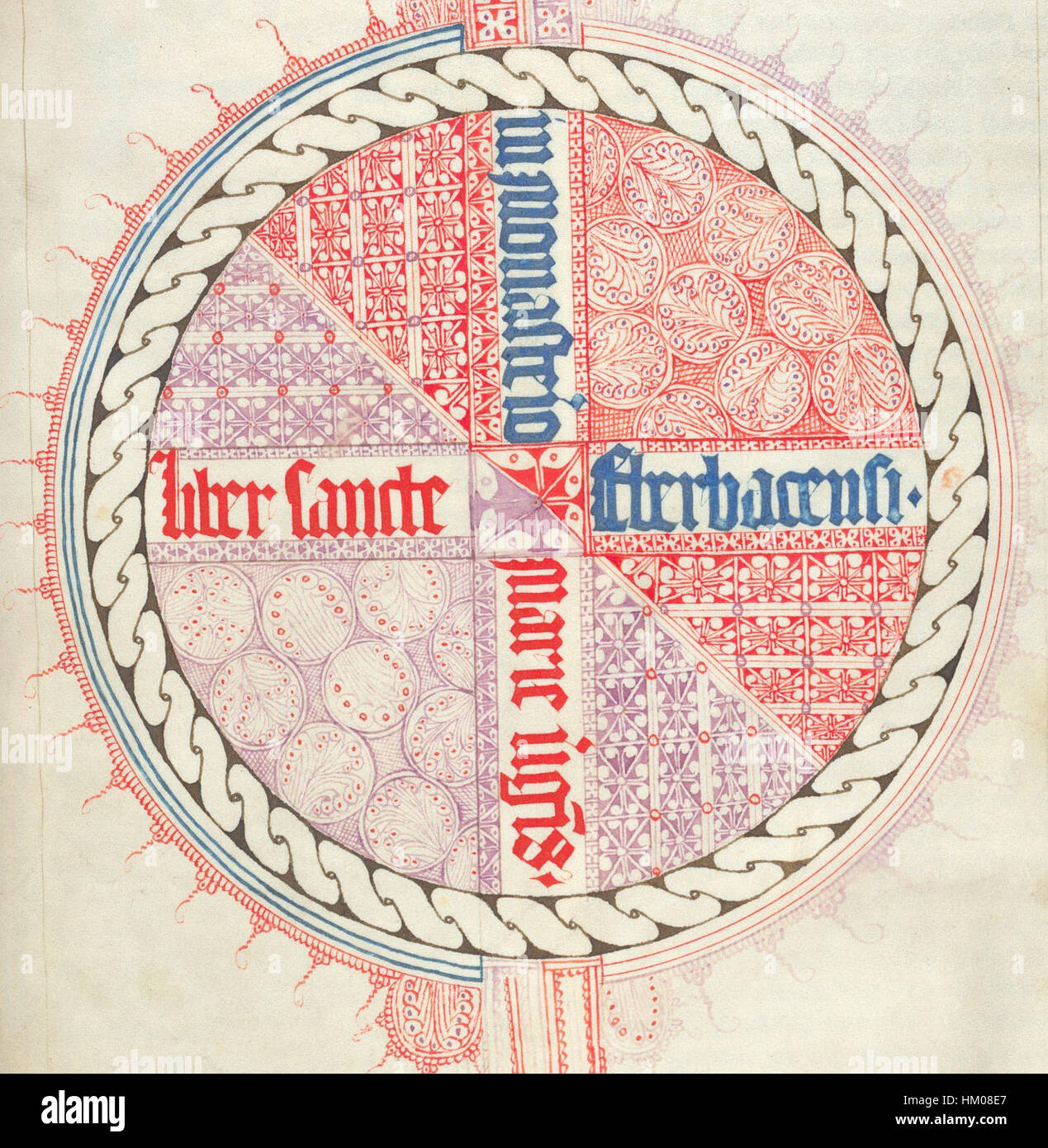 Medieval bookplate hi-res stock photography and images - Alamy