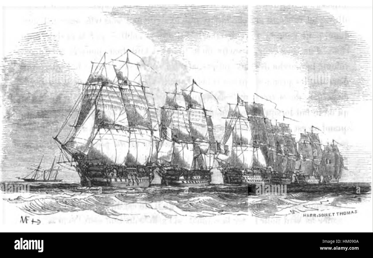 A naval artwork by Pacini depicting a historical maritime scene. The ...