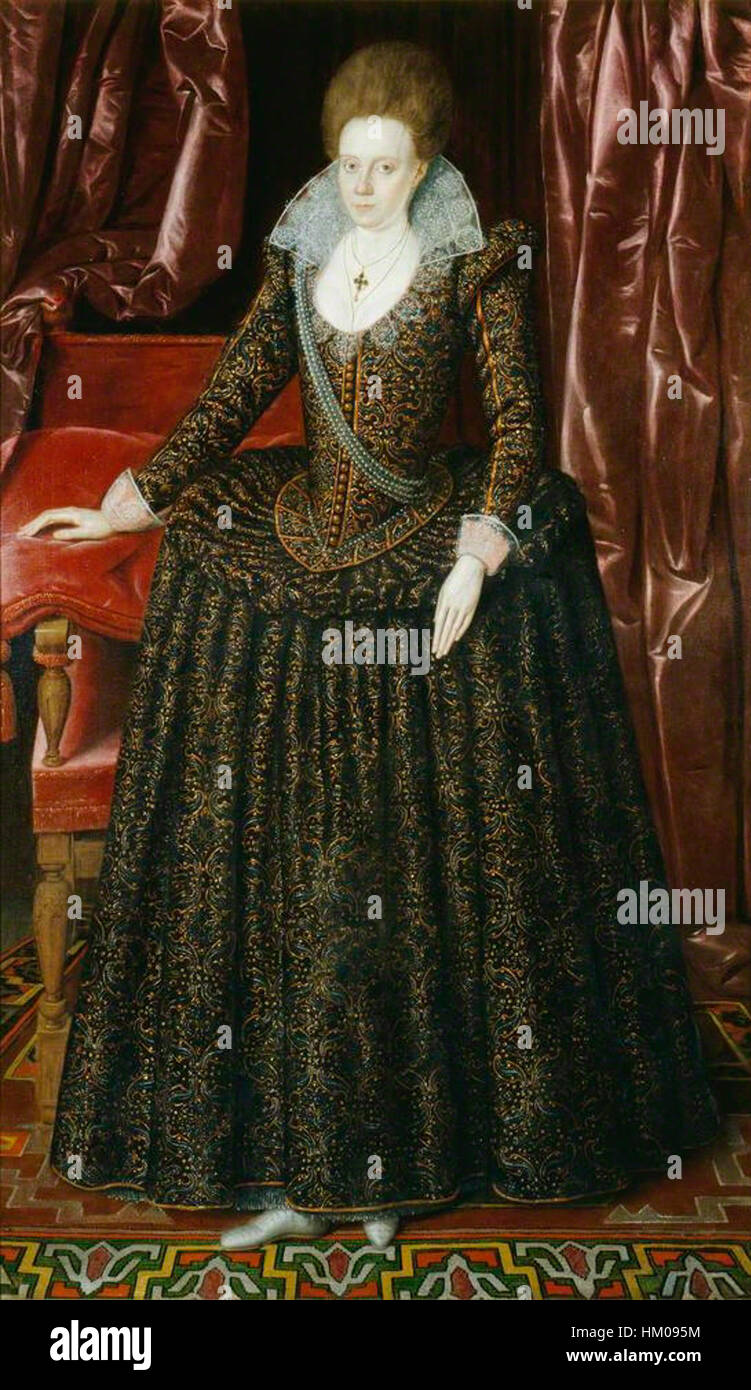 This portrait of Lady Arbella Stuart, an important historical figure in ...