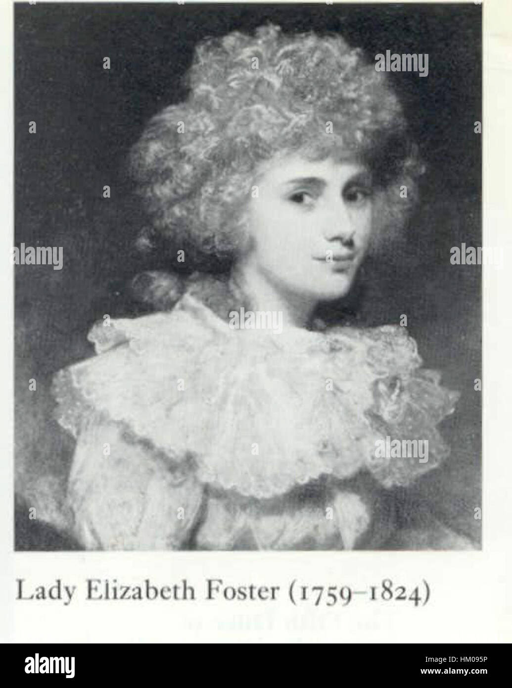 *Lady Elisabeth Foster* is an elegant portrait that captures the grace ...