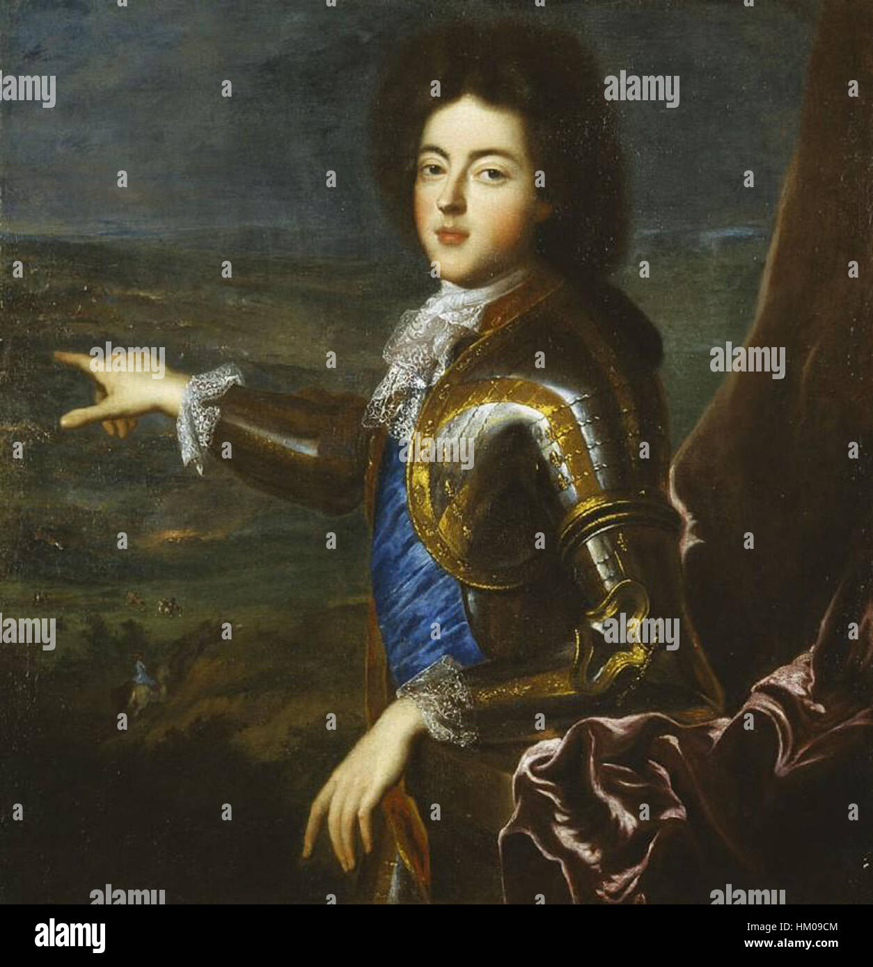 'Le duc du Maine' is a historical painting that features Louis-Auguste ...