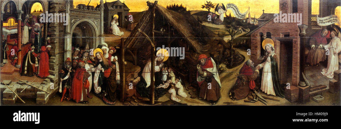 'Life of Saint Joseph' is an 1829 artwork depicting key moments in the ...