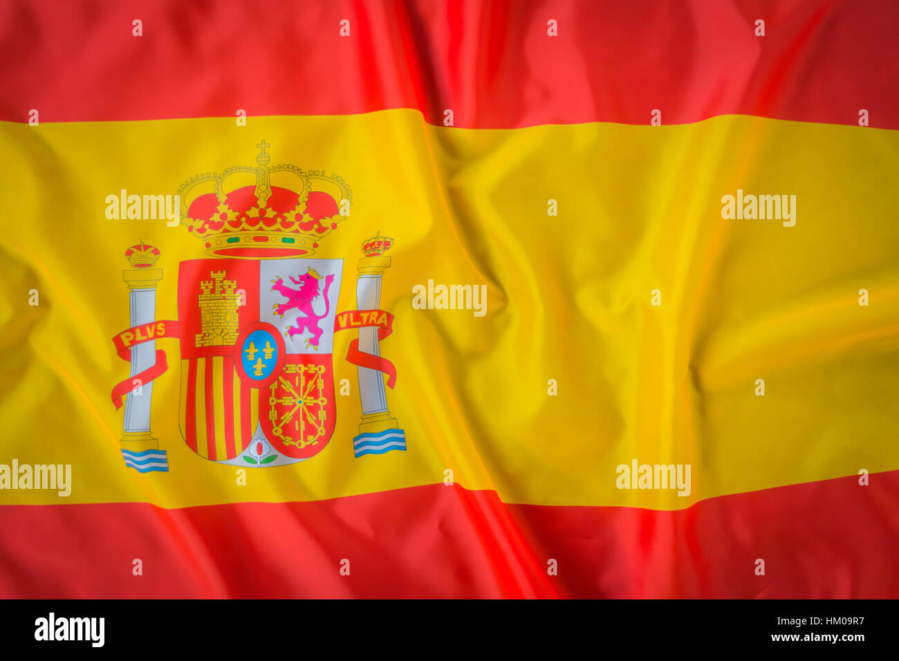 Flags of Spain Stock Photo - Alamy