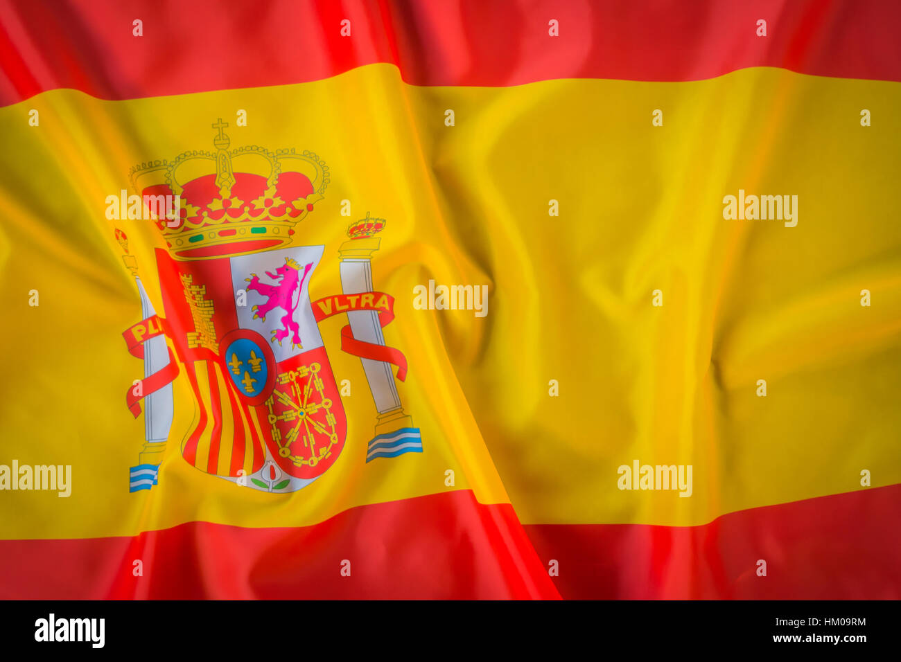 Flags of Spain Stock Photo - Alamy