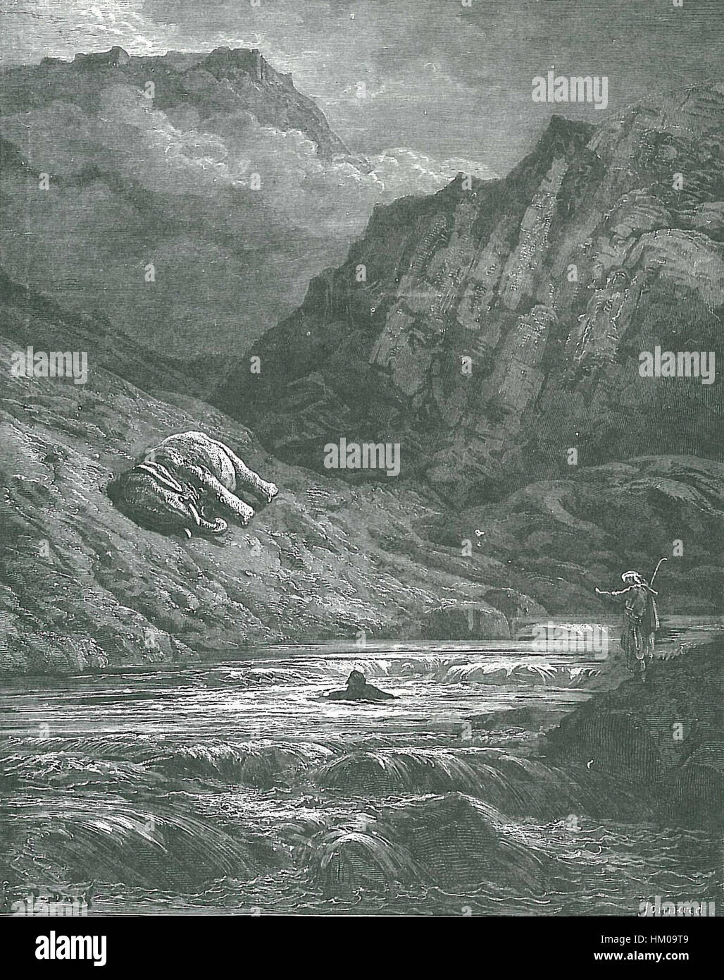 'Les Deux Aventuriers et le Talisman' depicts two adventurers in ...