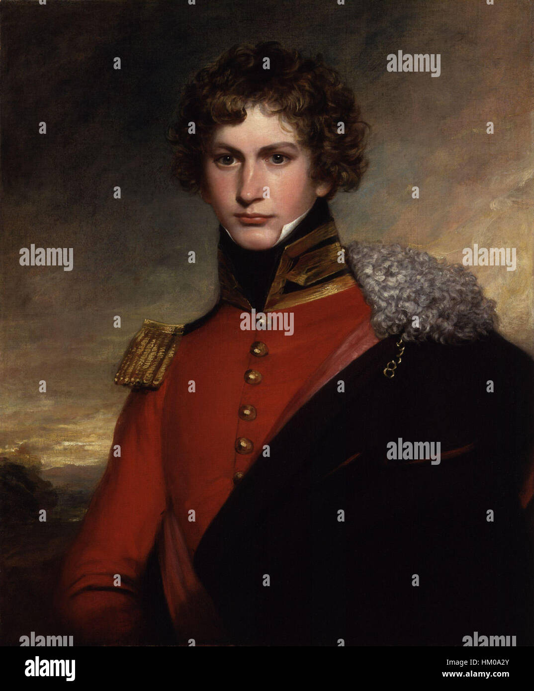 This portrait of Sir William Cornwallis Harris, painted by Ramsay ...