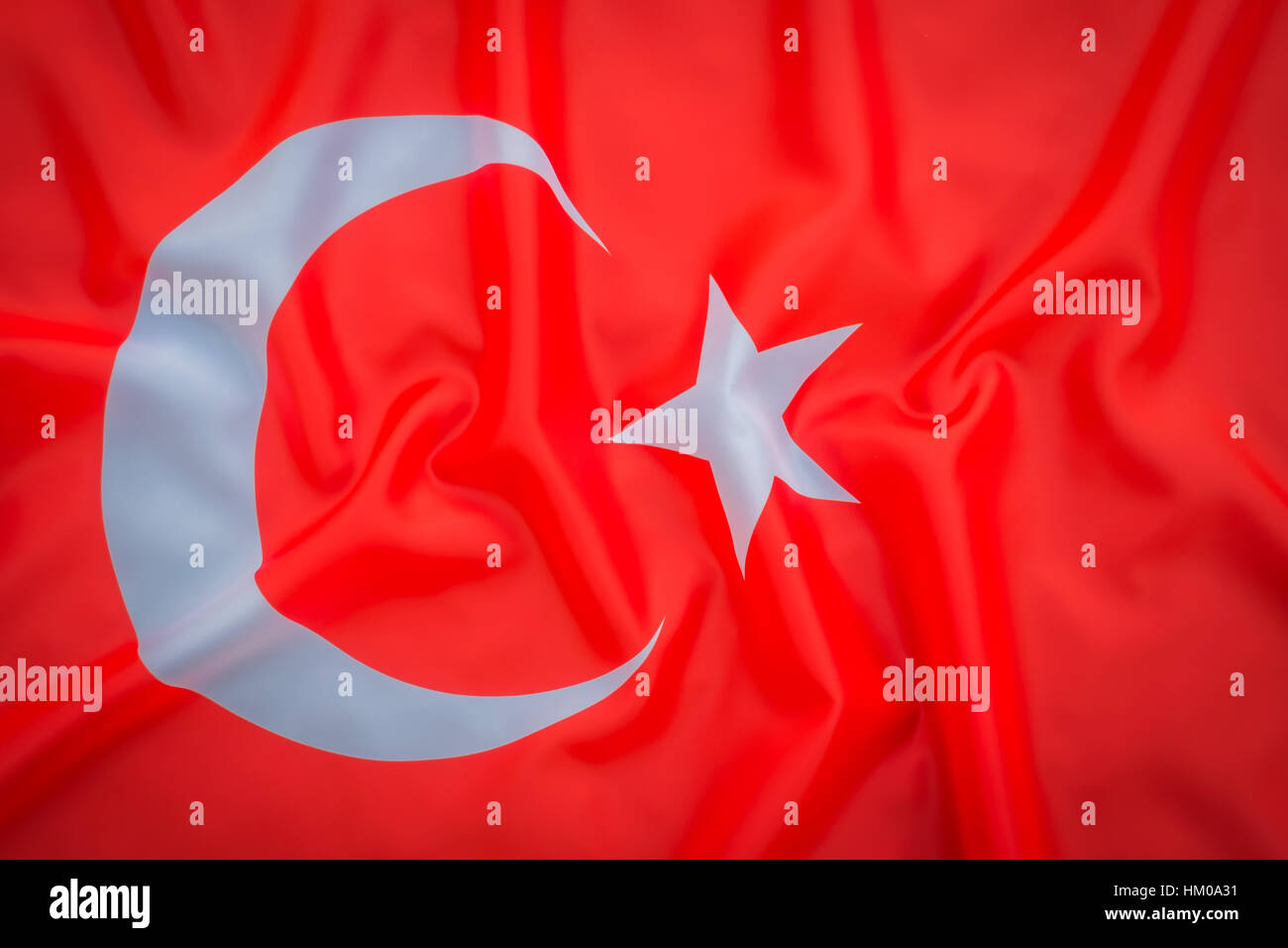 Flags of Turkey Stock Photo - Alamy