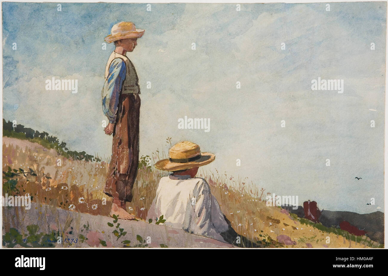 Victorian boy paintings hi-res stock photography and images - Alamy