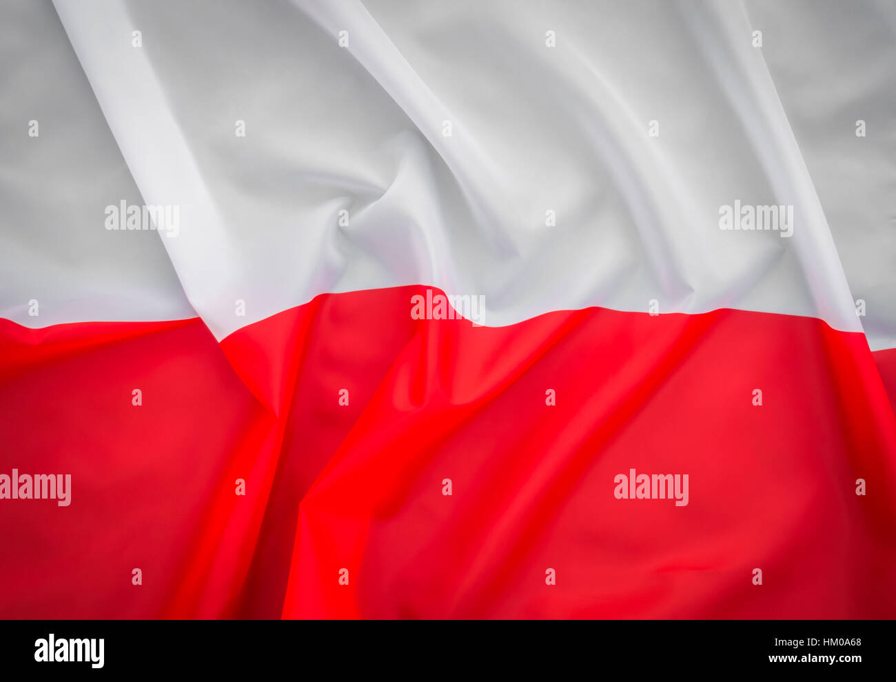 Flags of Poland Stock Photo - Alamy
