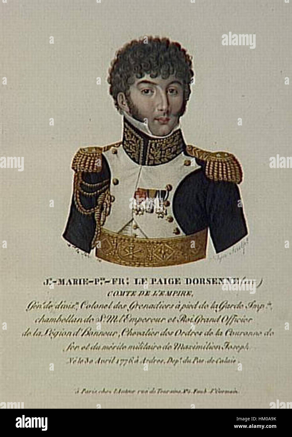 The artwork titled 'Dorsenne' showcases a portrait or figure from the ...