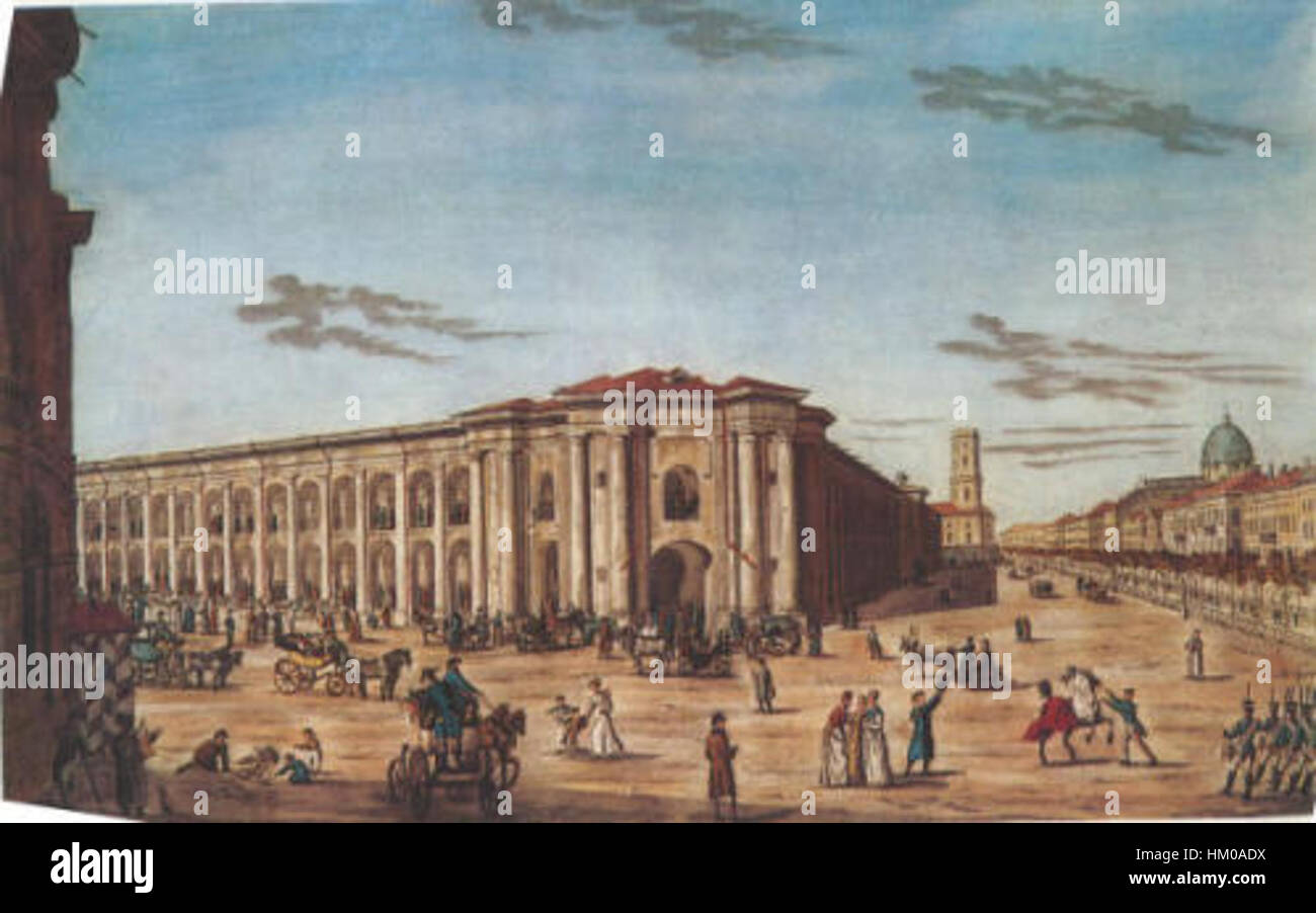 Gostiny, painted in 1815, is a classic example of early 19th-century ...