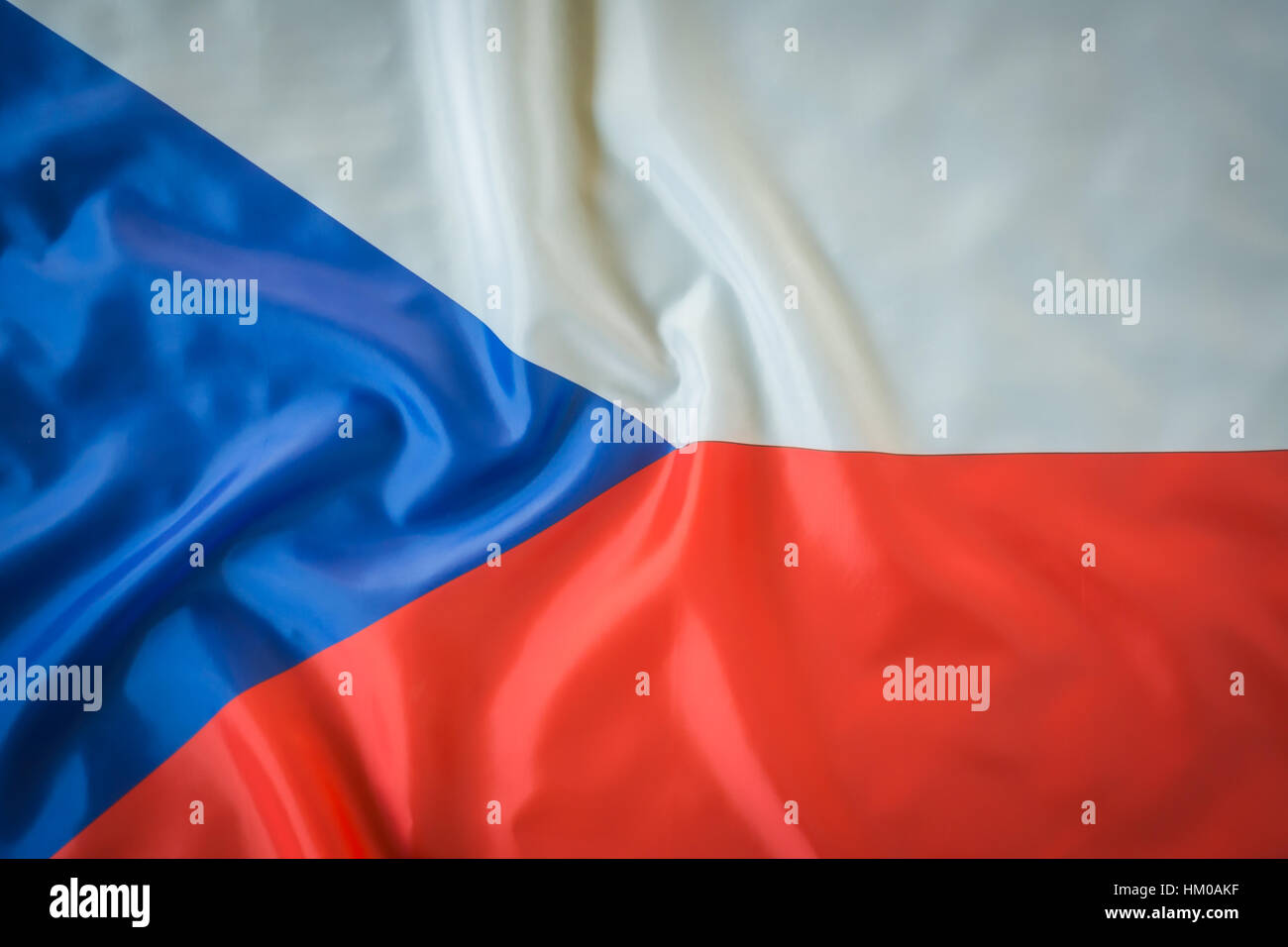 Flags of Czech Republic Stock Photo - Alamy