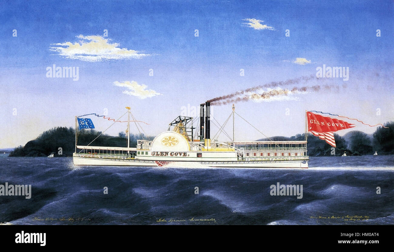 The steamboat Glen Cove was a pivotal vessel in the 19th century ...