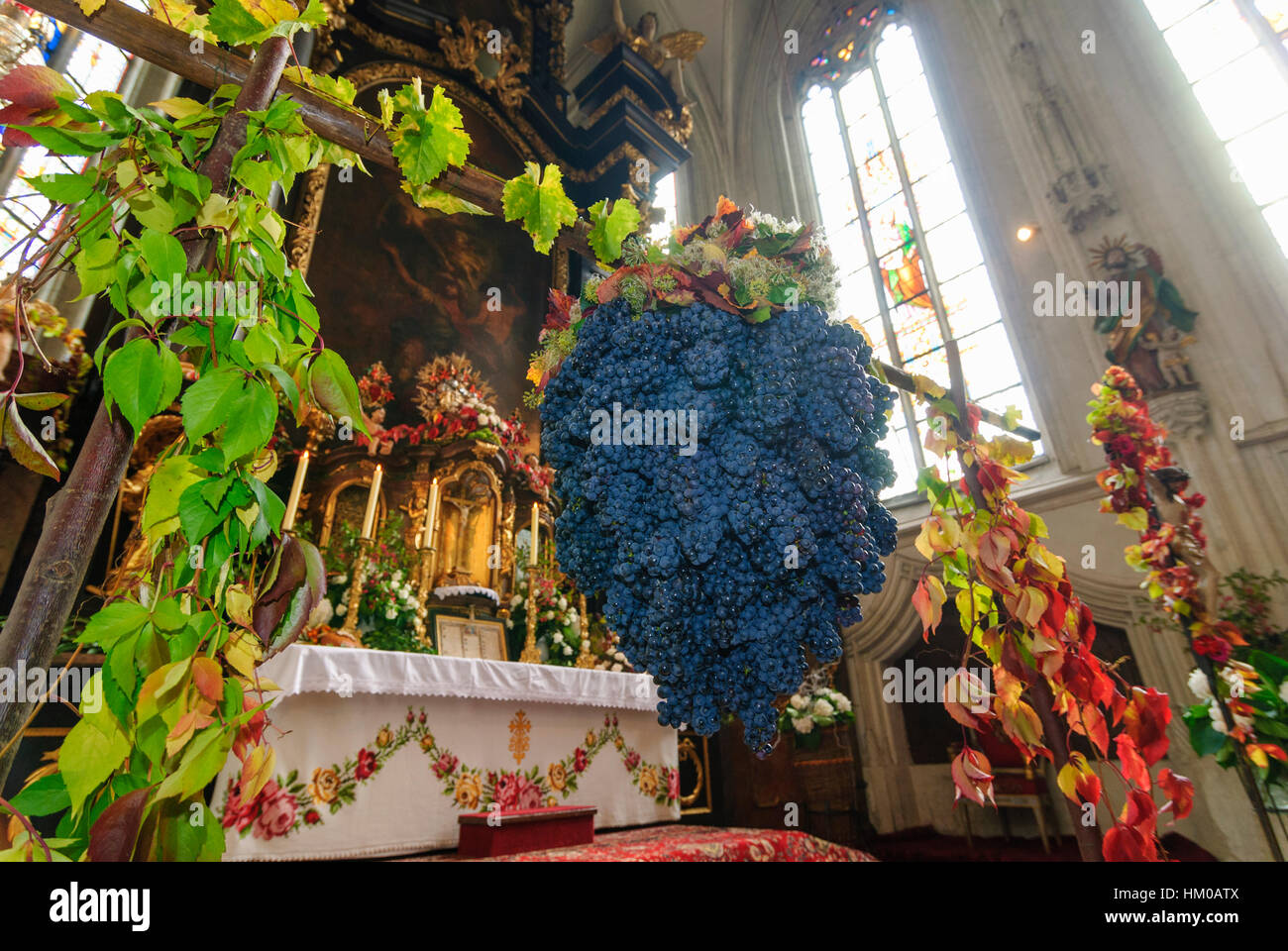 Spitz an der Donau: church Holy Mauritius: Decoration to the ...