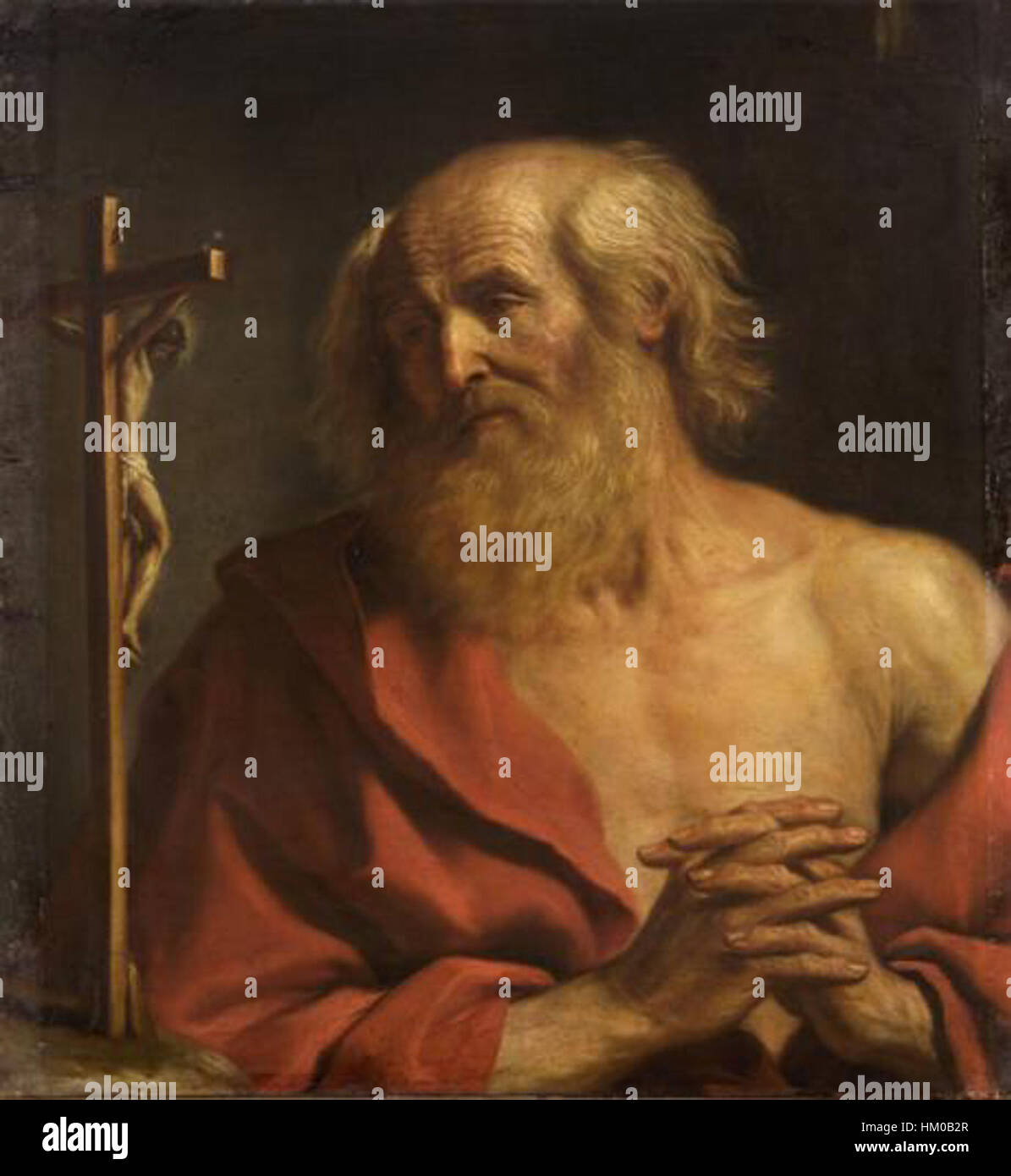 Guercino, an Italian Baroque artist, is known for his dramatic use of ...