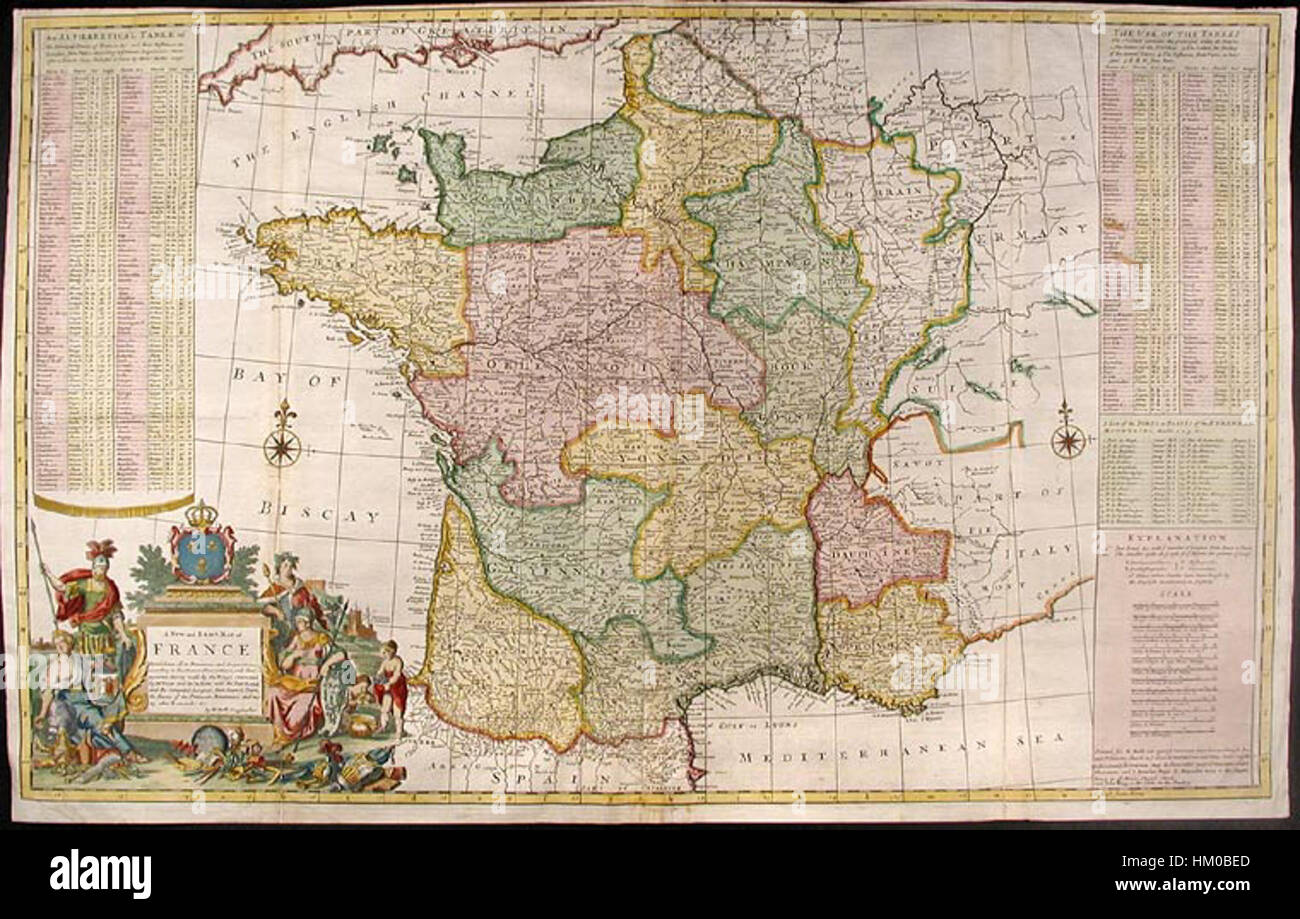 Herman moll map hi-res stock photography and images - Alamy