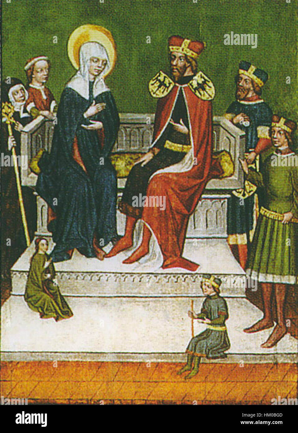 *Hedwig Altar IV* is a remarkable example of medieval altar art, likely ...