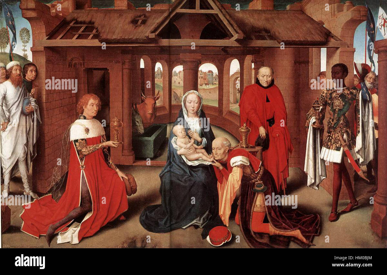 'Adoration of the Magi' by Hans Memling is a 15th-century oil painting ...